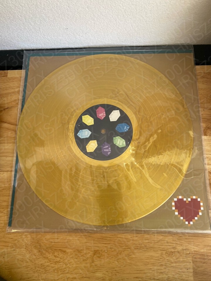 Bit Brigade The Legend of Zelda Vinyl Record Soundtrack LP Gold Rupee ...