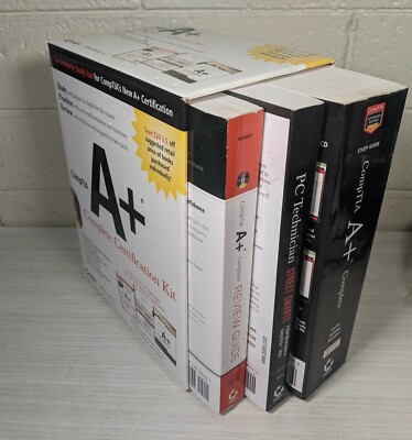 CompTIA A+ Complete Certification Kit set 3 books exam 220 701 702 ...