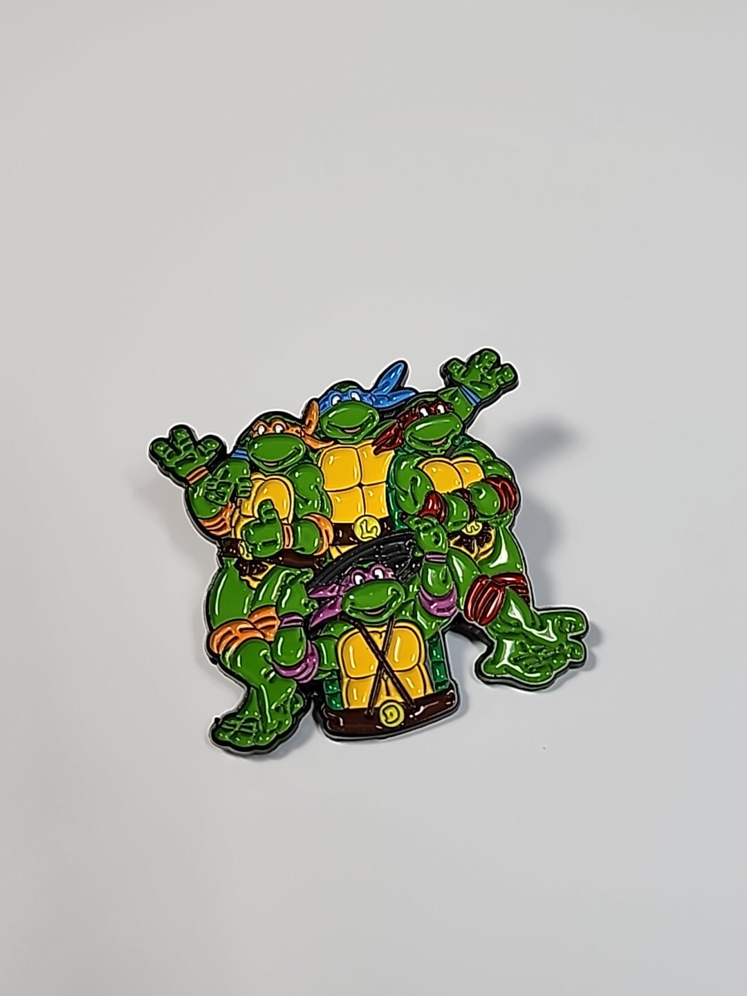 Teenage Mutant Ninja Turtles Pin Leonardo Michelangelo Donatello ...