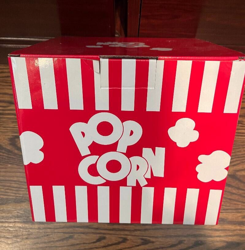 NEW IN BOX EPOCA POPCORN POPPER RED GLASS MICROWAVE GIFT CHRISTMAS FAST ...