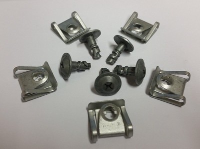 5x CLIPS FOR BMW SERIES 5 7 E38 E39 ENGINE UNDERTRAY SHIELD TRIM GUARD ...