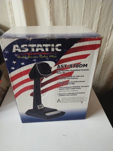 Astatic 302-AST878DM CB Desk Microphone for sale online | eBay