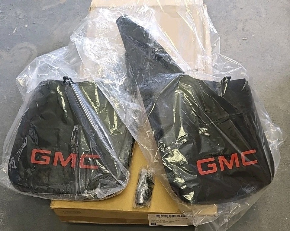 New Genuine GM Rear Guard Package Splash 2007-12 GMC Acadia Black ...