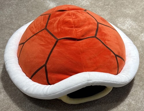 Nintendo Mario Kart Medium Red Shell Plush Soft Toy / Pillow / Cushion ...
