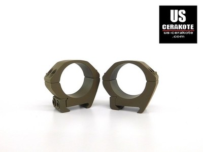 Vortex Pro Series 34mm Low Weaver Style Scope Rings Flat Dark Earth ...