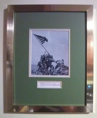 Joe Rosenthal (1911-2006) / Autograph / Photographer - Imo Jima / 11x14 ...