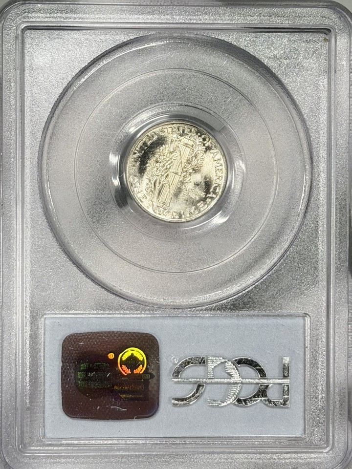 1944-D 10c Mercury Dime PCGS MS66 FB Silver Ten Cent Denver US Coin ...