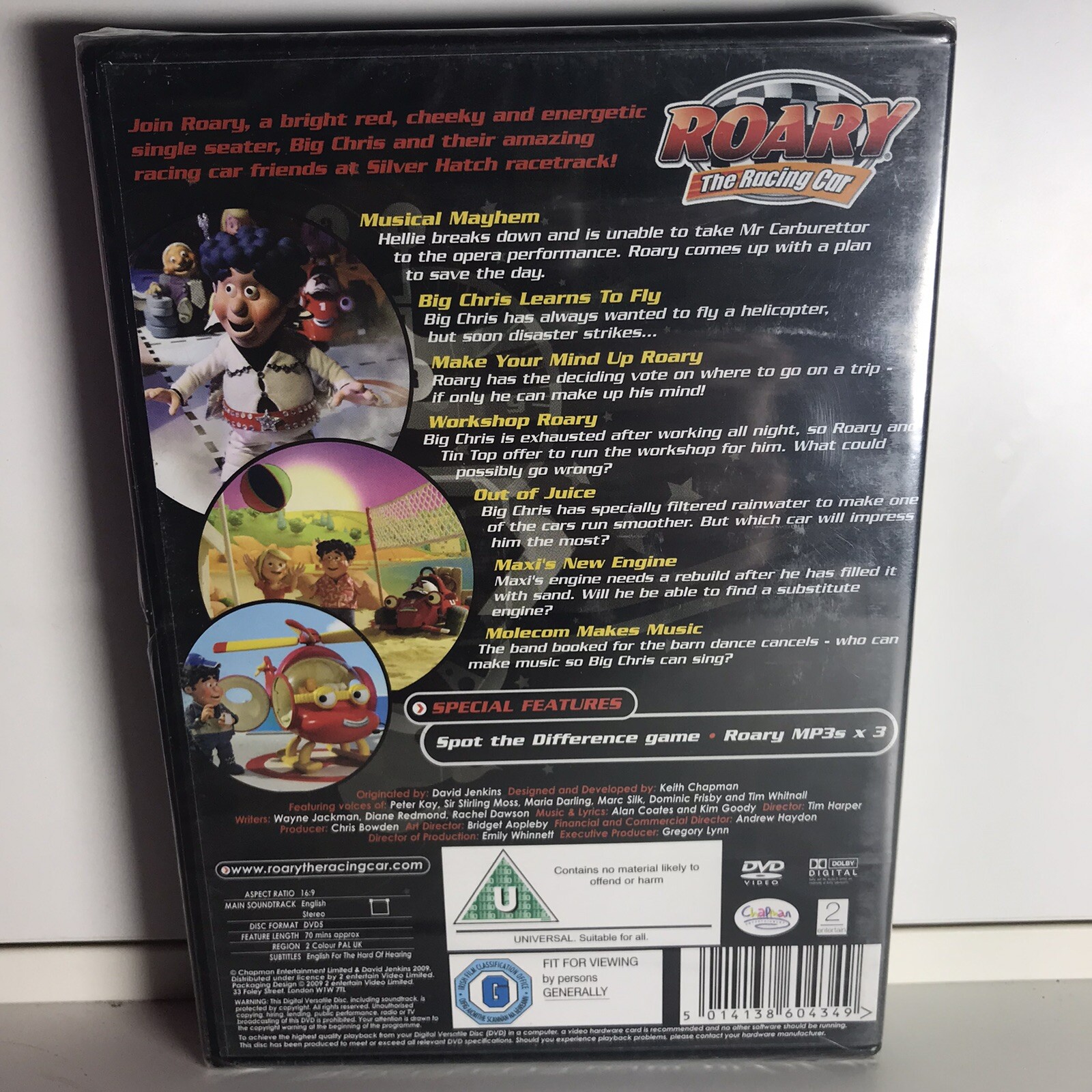 Roary The Racing Car Musical Mayhem [NEW / SEALED] 2009 DVD | eBay