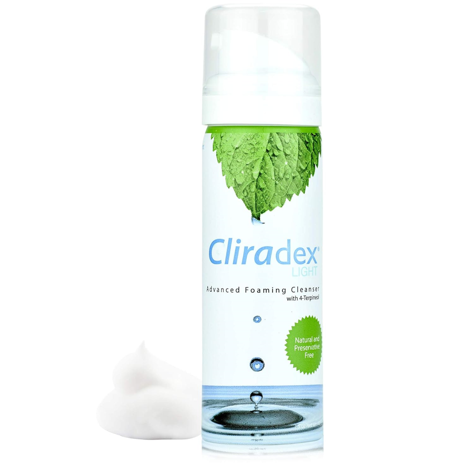 Cliradex Foam - Gentle Eyelid Cleanser & Eyelash Conditioner | Daily ...