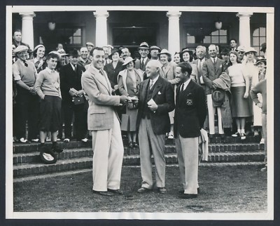1938 Vic Ghezzi, "Winner at the North and South Tournament ...
