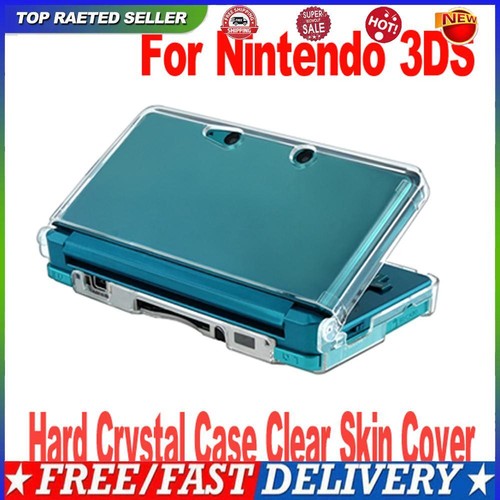 Clear Crystal Protective Hard Case Cover for Nintendo 3DS Game Console ...