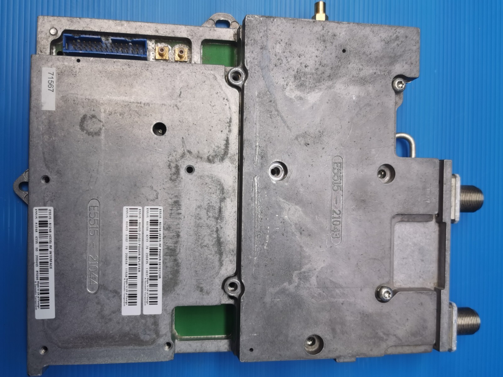 HP Agilent E5515-60704 RF Power Detector, E5515-60403 Power Splitter | eBay