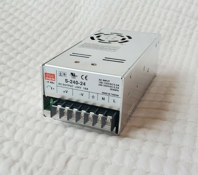 Mean Well S-240-24 24v 10a Single Output Switching Power Supply for ...