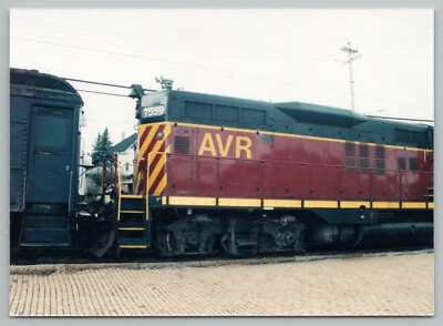 Railroad Photo - AVR #7559 Diesel Locomotive 1990s Freight Train | eBay