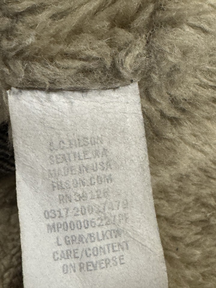 Filson Lined Mackinaw Wool Cape Coat - L - Made In USA | eBay