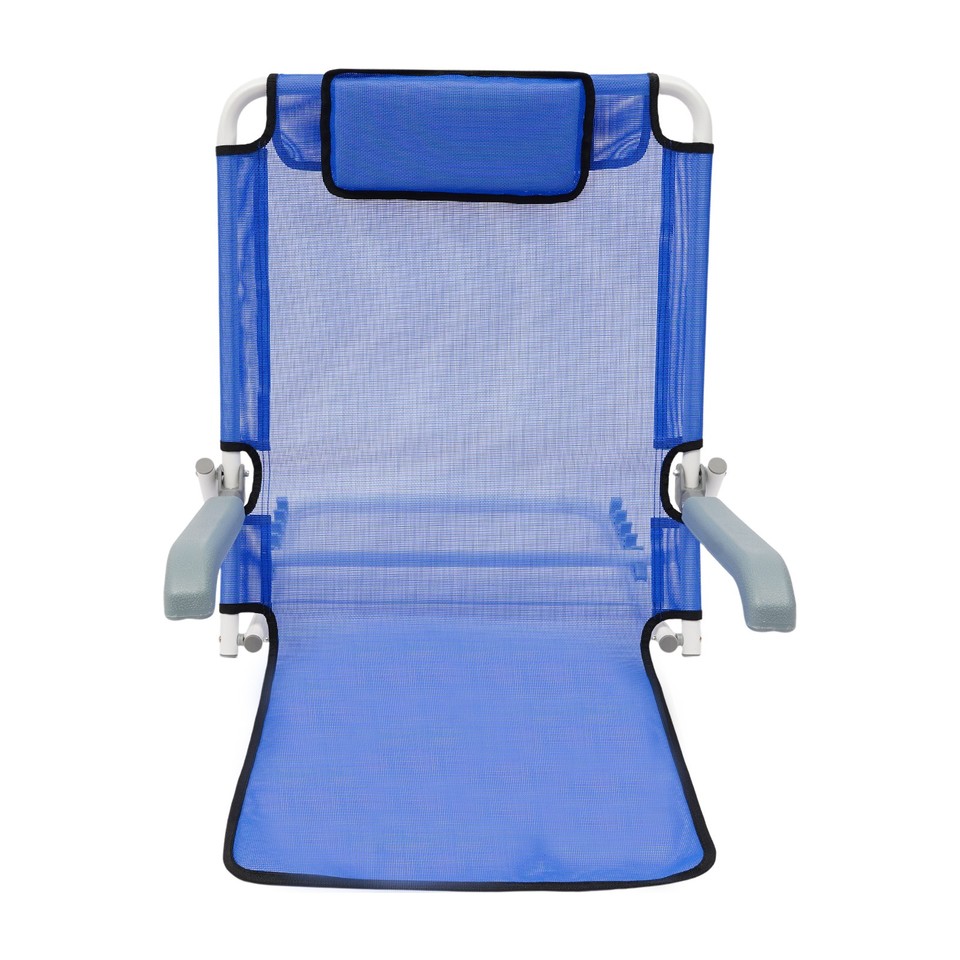 Adjustable Bed Backrest Support Foldable Sit-up Back Rest Bed Chair w ...