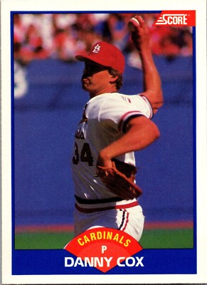 1989 Score - Danny Cox #613 | eBay