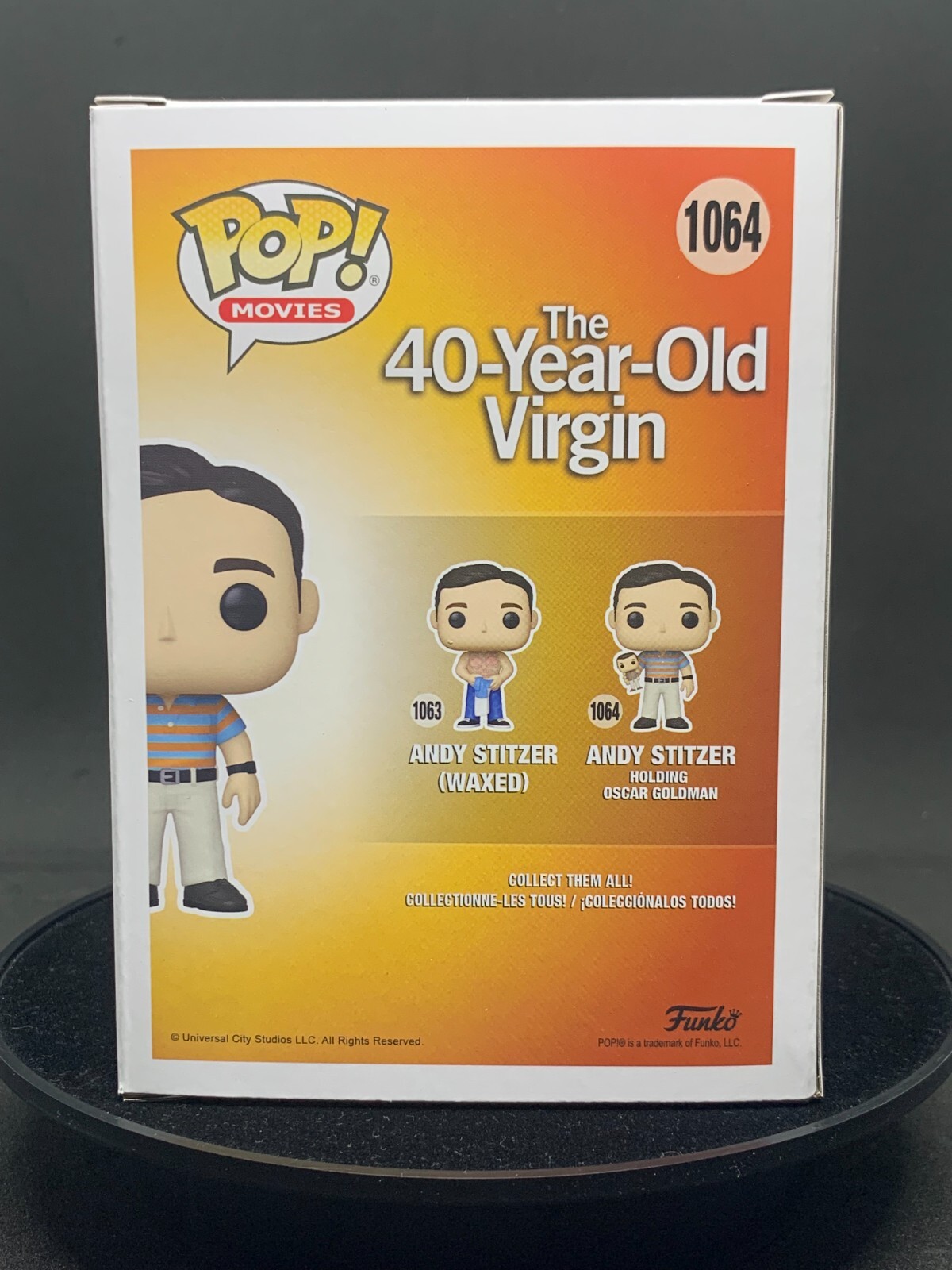 Andy Stitzer The 40 Year Old Virgin 1064 POP! Vinyl Figure | eBay