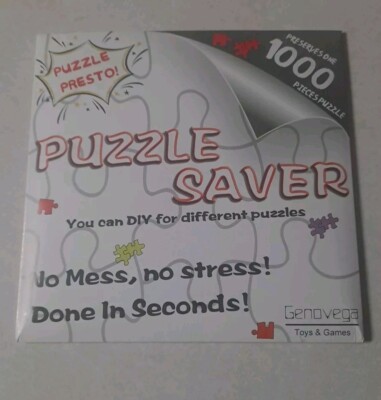 Puzzle Presto! Peel and Stick Puzzle Saver No Glue No Mess! Jigsaw ...
