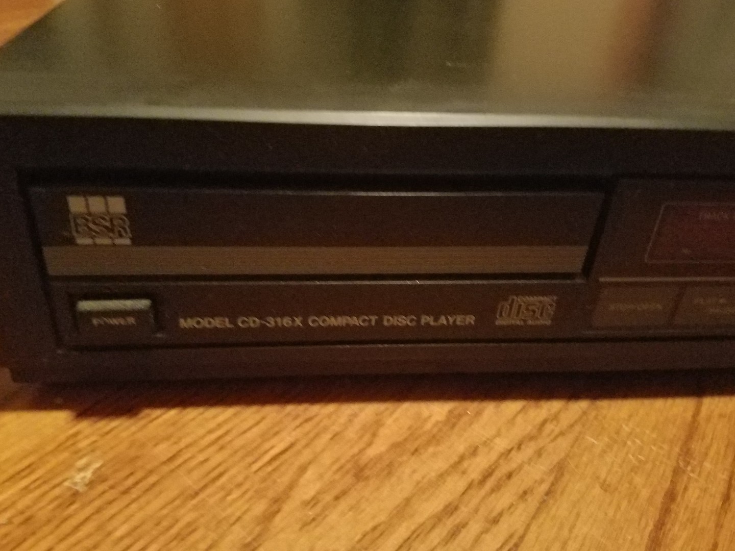 BSR Model CD-316X Compact Disc Player November 1985 Works Good! | eBay