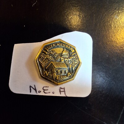 Life Member N.E.A.National Ethics Association Lapel Pin | eBay