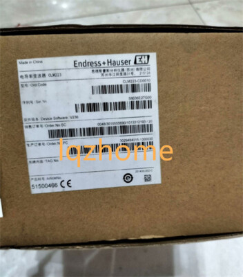 CLM223-CD0010 E+H Conductivity transmitter Brand New Fast shipping#DHL ...