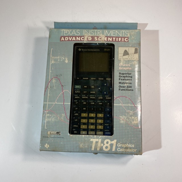 Texas Instruments 81 Graphing Calculator for sale online | eBay