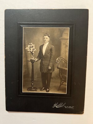 VTG Cabinet Photo Handsome Male Baltimore Maryland by Hebbel on Gay ...