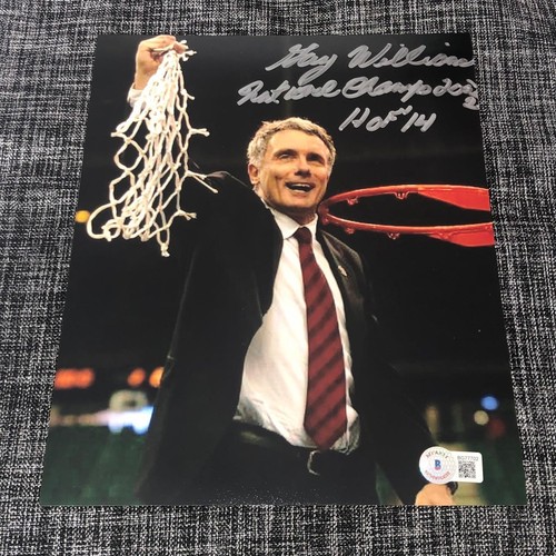 GARY WILLIAMS SIGNED AUTOGRAPH 8X10 PHOTO MARYLAND TERRAPINS HOF ...