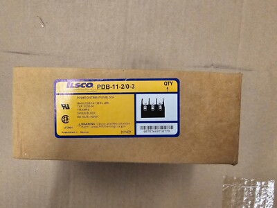 Terminal Blocks - Ilsco Power Distribution Block