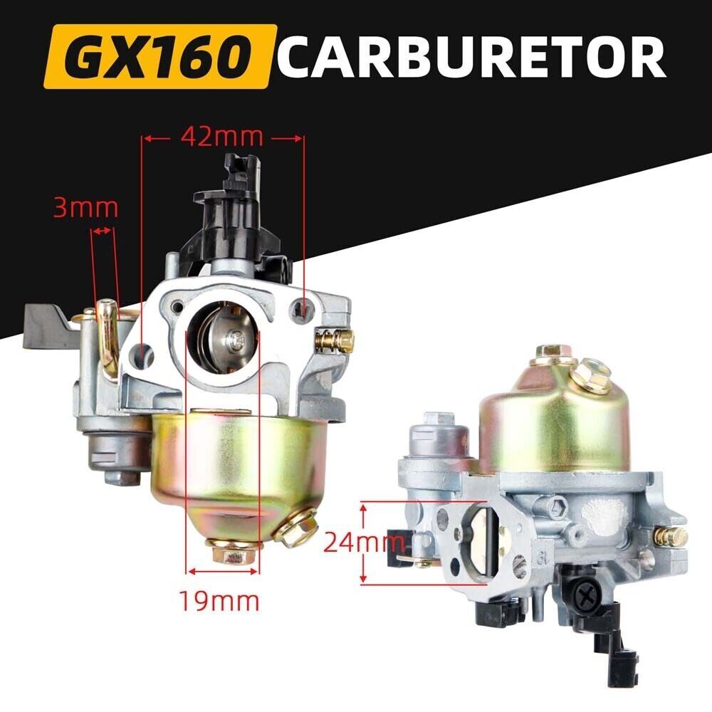 66014 66015 Carburetor For Harbor Freight Greyhound 196cc 6.5hp Lifan ...