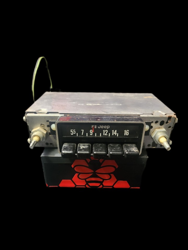 Vintage Jeep AMC AM In Dash Radio 1970s - ASIS | eBay