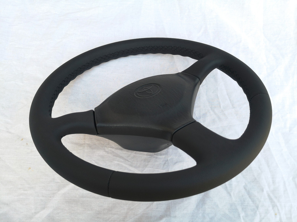 Toyota MR2 SW20 JDM Steering Wheel NEW Black Leather Genuine OEM 89-98 ...
