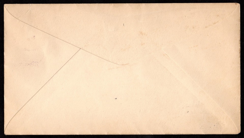 Centsational Cover - U93 Die 6 on Amber Paper with 1921 WM 25 - Stained ...