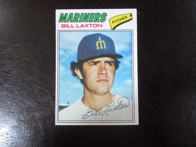 1977 Topps # 394 Bill Laxton Card Seattle Mariners | eBay
