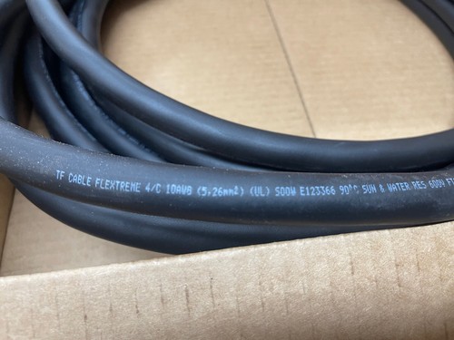 10/4 SOOW SO Cord 34 FT USA Portable Outdoor Indoor 600 V Flexible ...