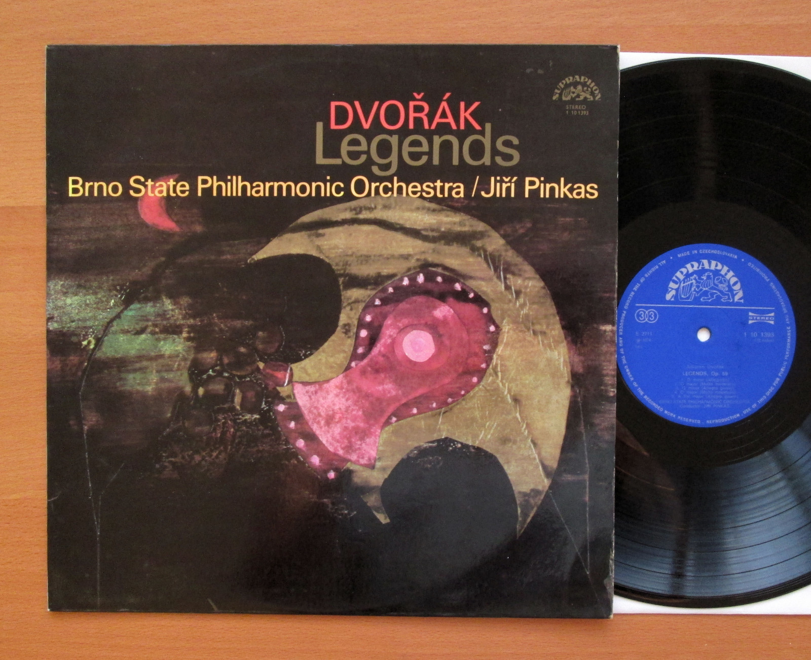 Dvorak Legends Jiri Pinkas Brno State Philharmonic Supraphon 1 10 1393 ...
