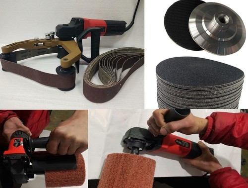Pipe Polishing Machine Tube Sander 100 sanding belt 2 burnisher ...
