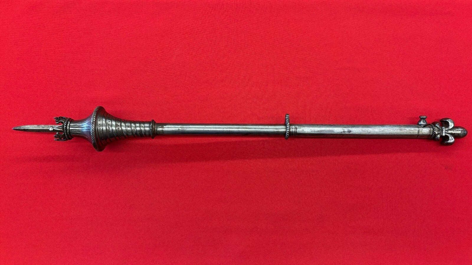 Very Rare All Steel French Combination Mace And Retractable Dagger ...