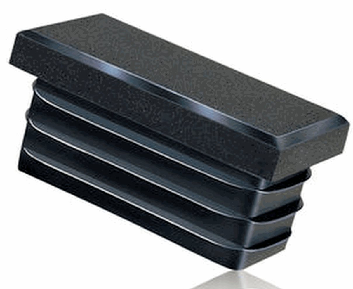 1" X 2" Rectangle Tubing Plug Tubing End Cap Rectangular Plug Cap 20 ...