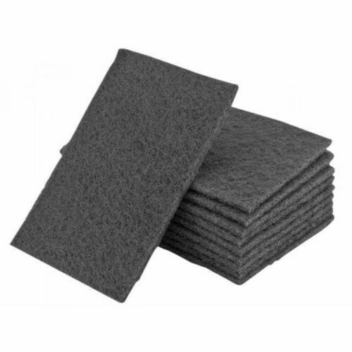 3x Scotchbrite Abrasive Scuff Finishing Preparation Scotch Pads Grey ...