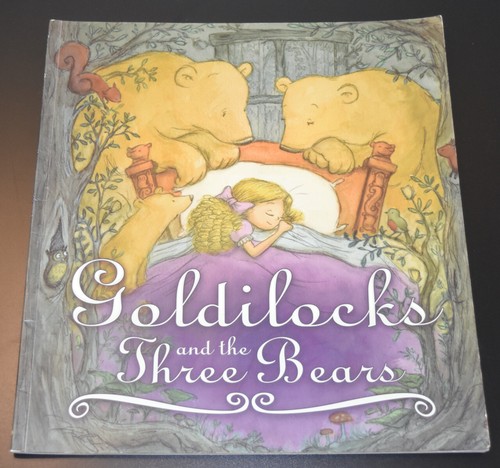 GOLDILOCKS & THE THREE BEARS - Paperback Children's Book - EUC | eBay ...