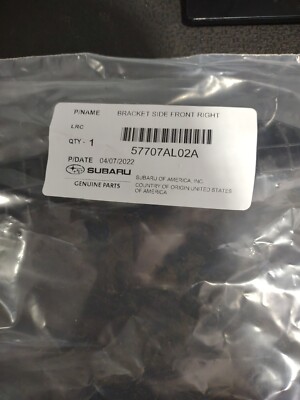 2015-2018 Subaru Legacy Outback Front Bumper Right Corner Bracket OEM ...