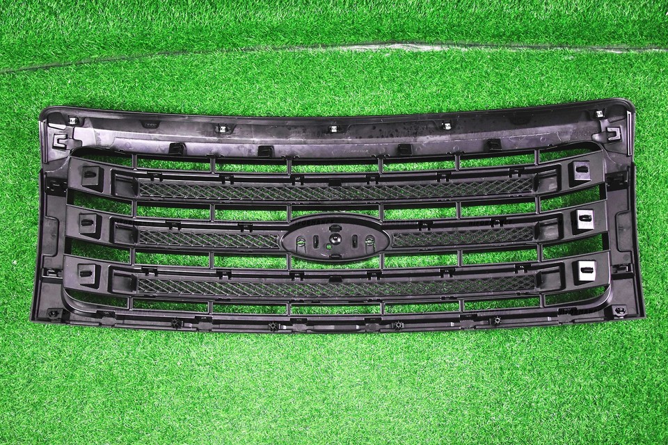 UH Gloss Black Front Grille 3-Bar Style Grill For 2009-2014 Ford F-150 ...