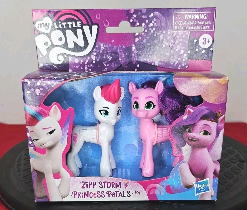 My Little Pony New 6" Zipp Storm & Princess Petals Play Horses | eBay