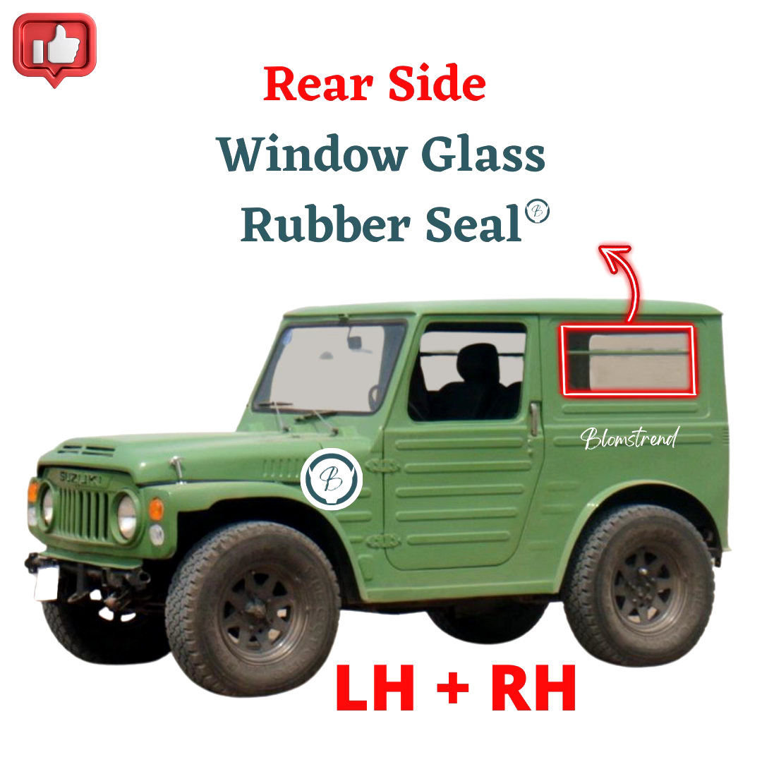 Pair Suzuki Jimny Eljot Stockman LJ80 Weatherstrip Rear Side Window ...