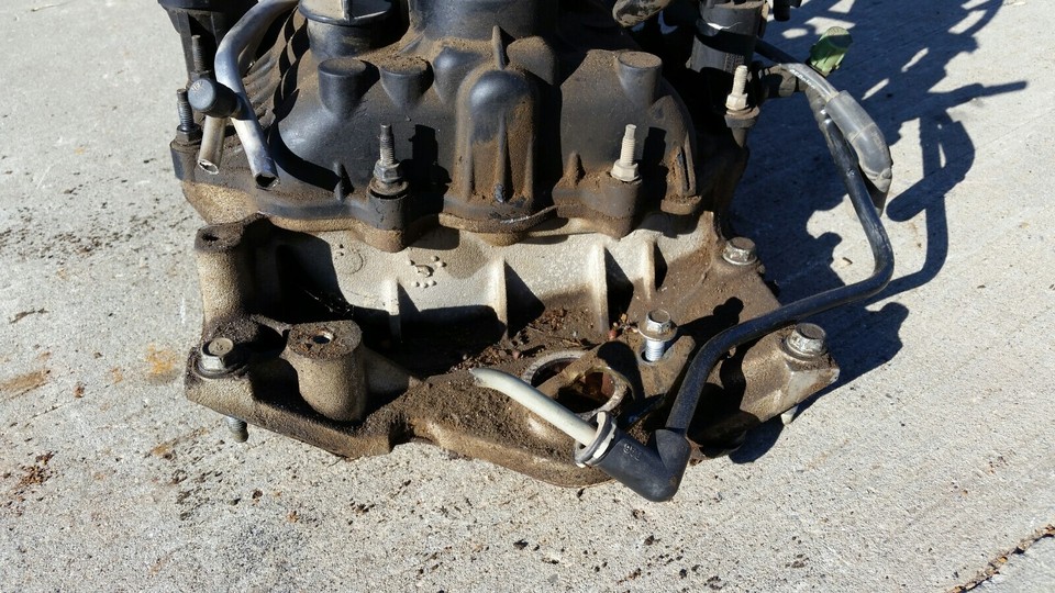 GM Chevrolet GMC 2003 4.3 4.3L V6 Vortec Intake Manifold Lower Upper ...