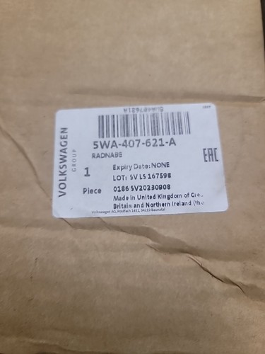 OEM VOLKSWAGEN AUDI 5WA-407-621-A HUB WITH BEARING. | eBay