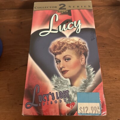 I Love Lucy VHS 2 Pack Collector Series Lucy's Lost Episodes A Tribute ...