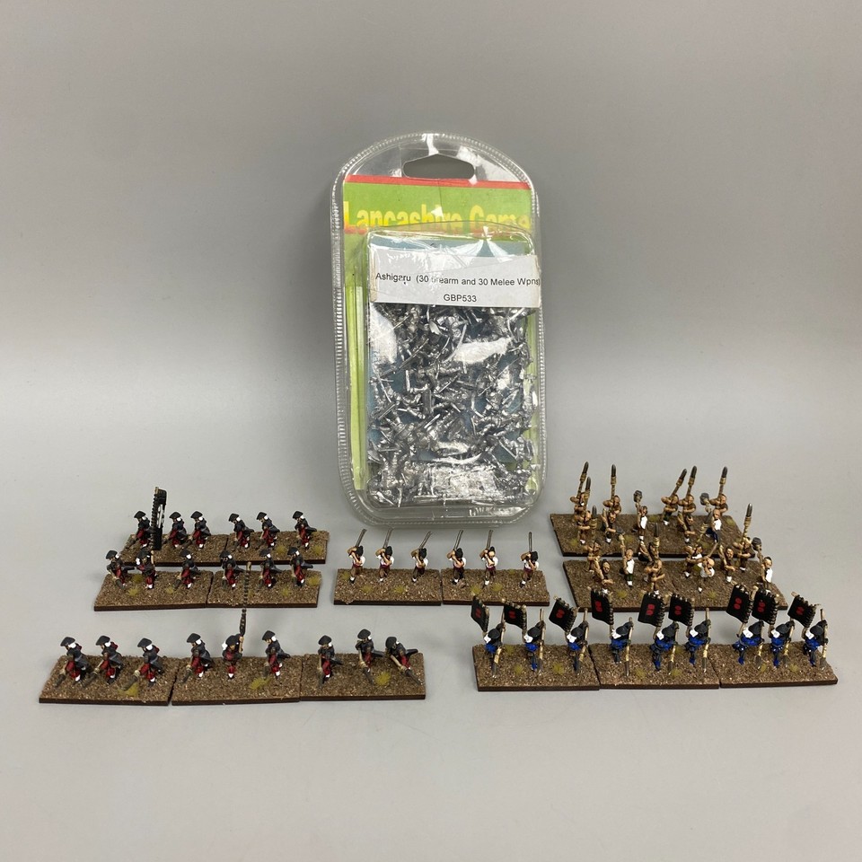 15MM SAMURAI HISTORIC MEDIEVAL FORCE ARMY WARGAMING PAINTED LANCASHIRE ...